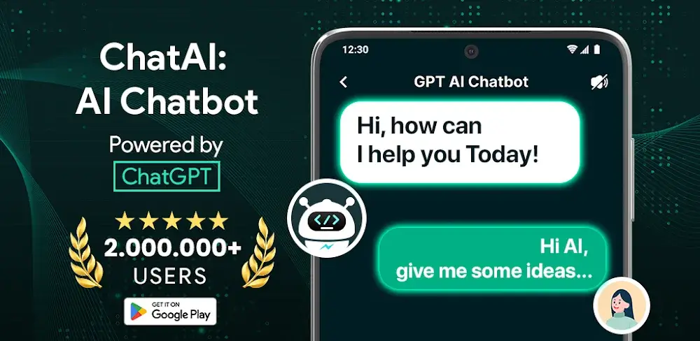 ChatAI: AI Chatbot App v34.8.6 MOD APK (Premium Unlocked) Download