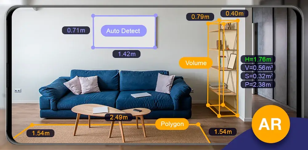 AR Ruler App v3.2.3 MOD APK (Premium Unlocked) Download