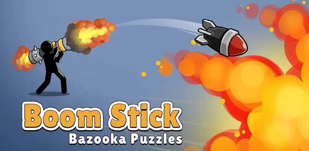 Boom Stick: Bazooka Puzzles v9.4.8.8 MOD APK (Unlimited Shoot, Ennemy ...