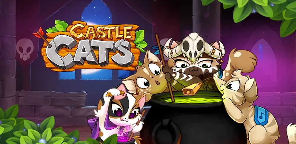 Castle Cats v4.4.20.13.12 MOD APK (Menu, Money, Damage) Download