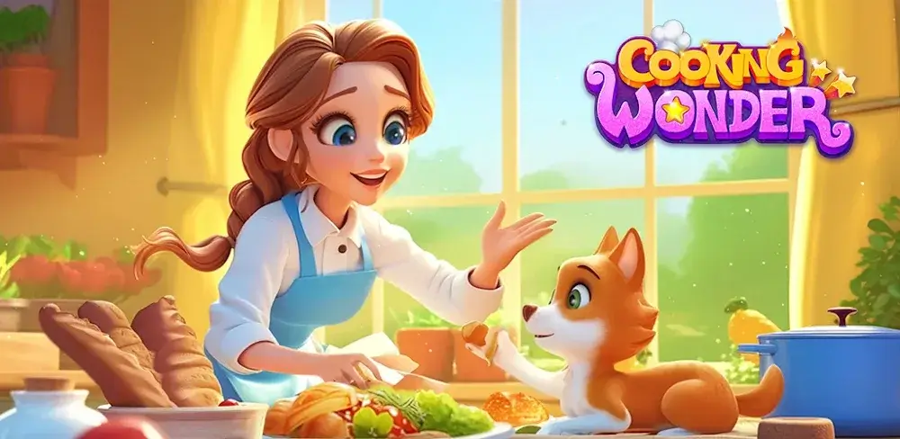Cooking Wonder v2.34.0 MOD APK (Unlimited Diamond) Download