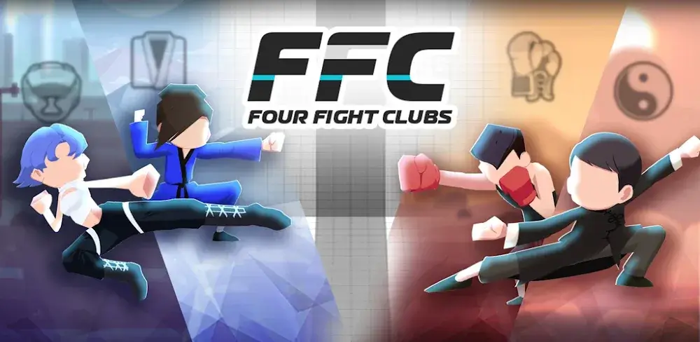 FFC - Four Fight Clubs v1.3.3 MOD APK (Menu, One Hit, Godmode, Speed ...