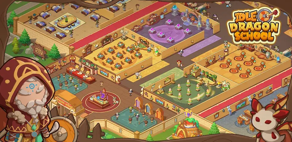 Idle Dragon School v1.17.03 MOD APK (Unlimited Money, Ressource) Download