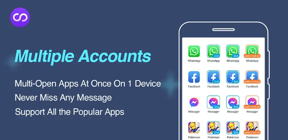 Multiple Accounts v5.3.4 MOD APK (VIP Unlocked) Download