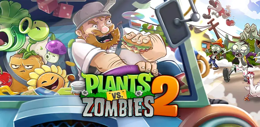 Plants vs Zombies 2 v13.2.1 MOD APK (Menu, Unlimited Resources) Download