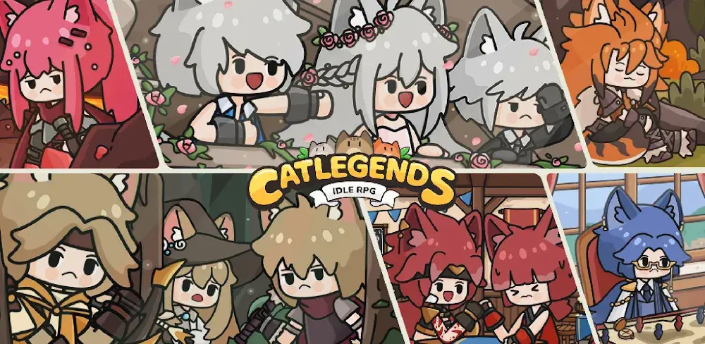Cat Legends: Idle RPG v1.1.33 MOD APK (Menu, Unlimited All Resources ...