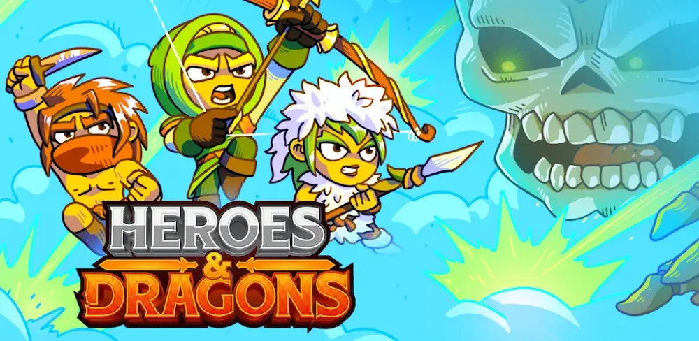 Heroes & Dragons v3.3.6 MOD APK (Unlimited Gem, Gold) Download