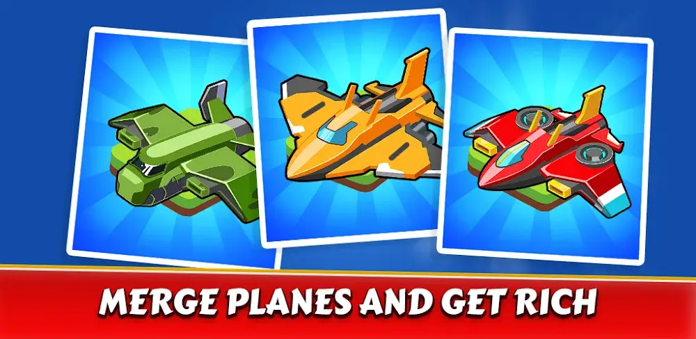 Merge Planes Empire v1.5.99 MOD APK (Unlimited Money) Download