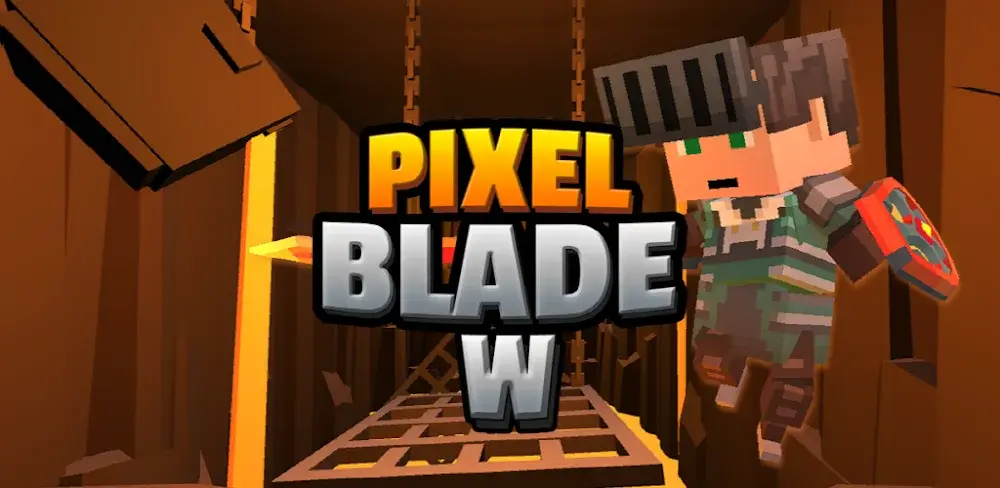 Pixel Blade W : Idle Rpg v1.7.2 MOD APK (Menu, Gold, One Hit) Download