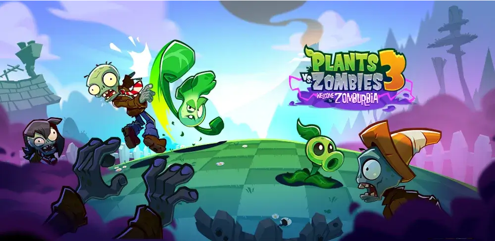 Plants vs Zombies 3 v26.3.6 MOD APK (Menu, Sun, Speed) Download