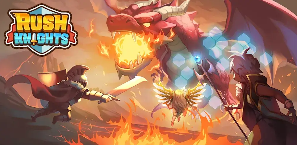 Rush! Knights v1.3.115 MOD APK (Menu, Dump Enemy, Freeze Enemy, Damage ...