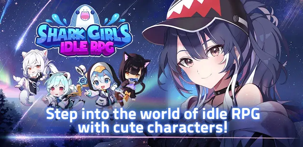 SHARK GIRLS : IDLE RPG v2.6.1 MOD APK (Menu, One Hit, Speed) Download