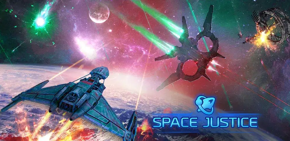 Space Justice: Galaxy Wars v14.1.7464 MOD APK (Menu, God Mode, Damage ...