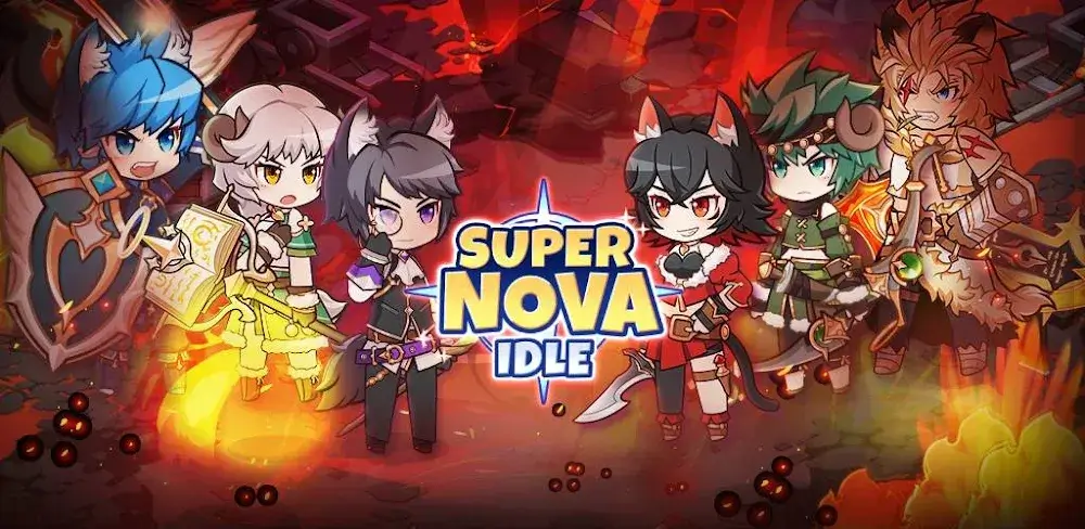 Supernova Idle v1.0.6 MOD APK (Damage. Defense Multiplier & Godmode) Download