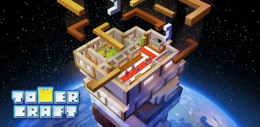 Tower Craft v1.10.23 MOD APK (Unlimited Gems, Chest Always Active) Download