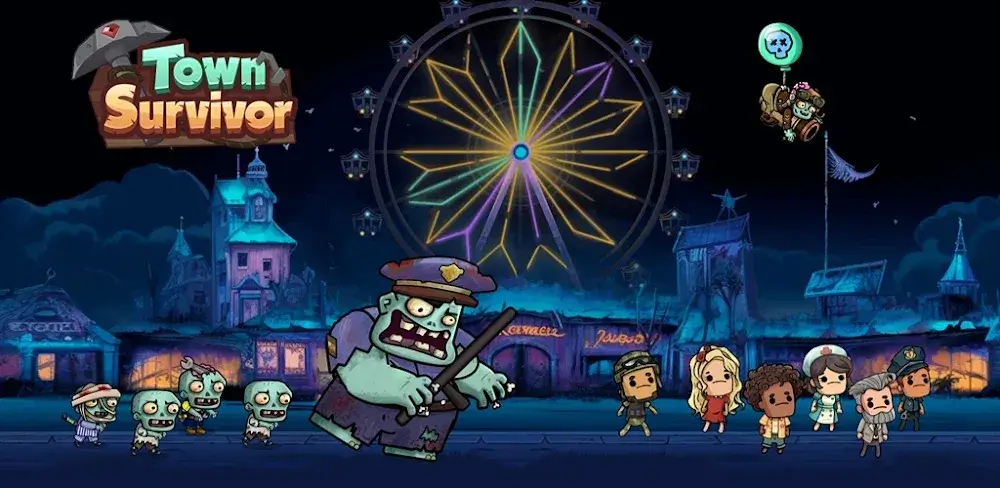 Town Survivor v1.10.0 MOD APK (Free Upgrades) Download
