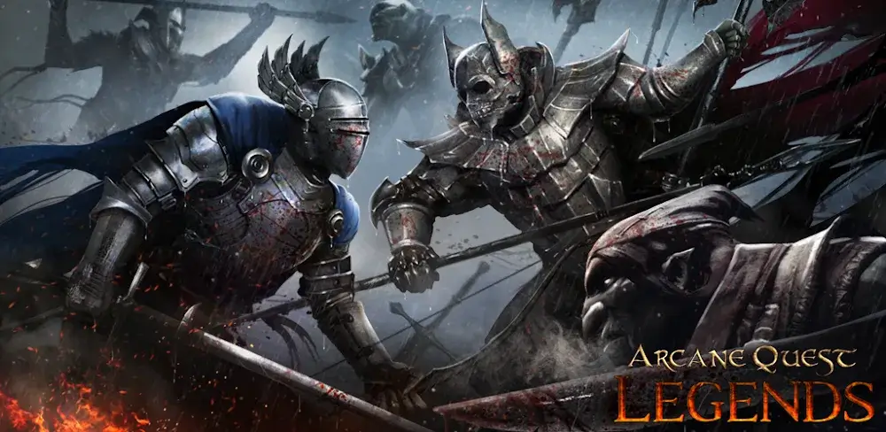 Arcane Quest Legends v1.8.0 MOD APK (One Hit, God Mode, Money) Download