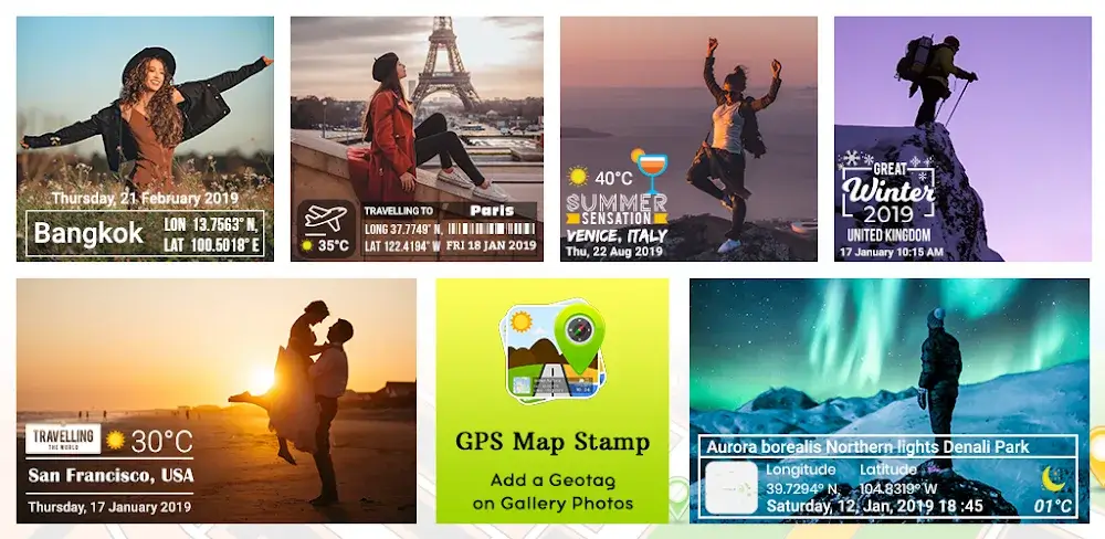 GPS Map Stamp Camera v1.9.9 MOD APK (Premium Unlock) Download