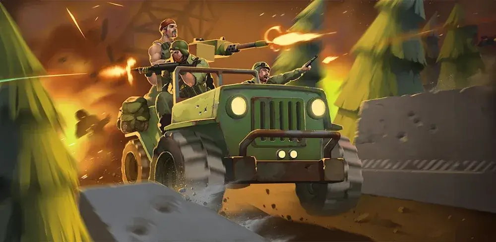 Jackal Retro v2.2.159 MOD APK (Menu, Money, God Mode) Download