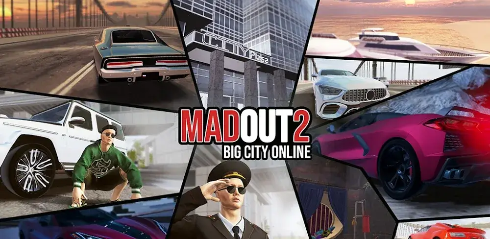 MadOut2 v18.02 MOD APK (Mega Menu, Fly, Speed) Download