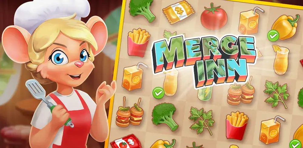Merge Inn v7.13 MOD APK (Unlimited Money, Energy) Download