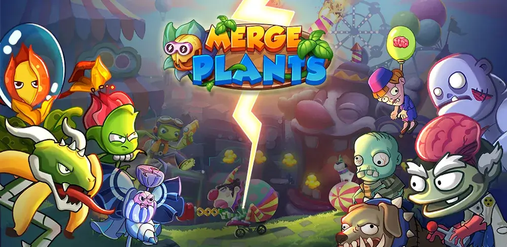 Merge Plants v1.13.47 MOD APK (Menu, Diamond, Damage) Download