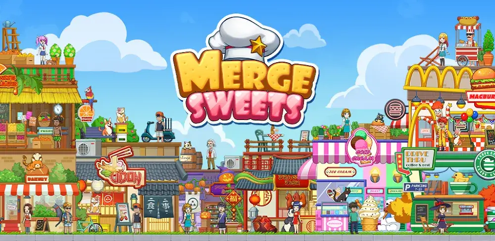 Merge Sweets v21.3 MOD APK (Unlimited Diamonds) Download