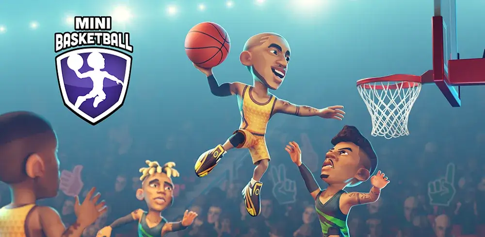 Mini Basketball v1.6.17 MOD APK (Dumb Enemies, Speed) Download