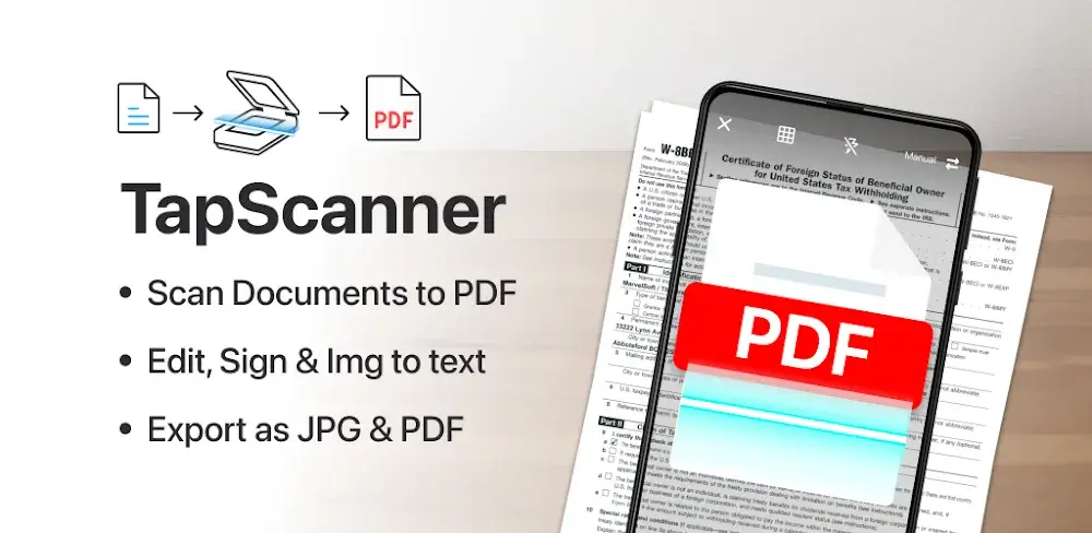 TapScanner v3.0.92 MOD APK (Premium Unlocked) Download