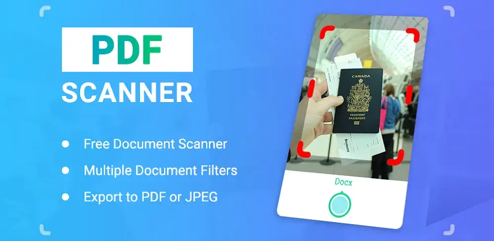 PDF Scanner v6.1.18 MOD APK (Premium Unlocked) Download