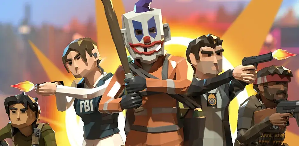 Polygon Arena v1.0092 MOD APK (Menu, Speed, Damage Multiplier) Download