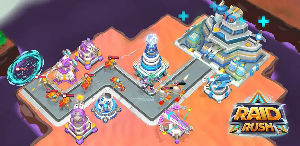Raid Rush: Tower Defense TD v1.449 MOD APK (Unlimited Money) Download