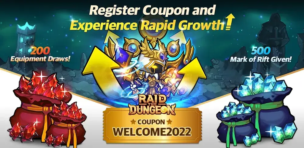 Raid the Dungeon v1.87.1 MOD APK (Dumb Enemy, Multiply Hit Count) Download