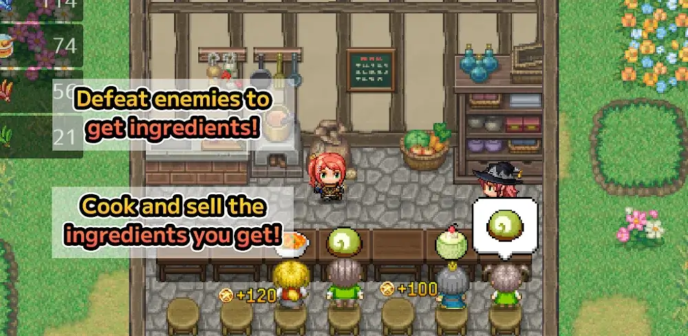 RPG Restaurant Idle Hack&Slash v2.3.5 MOD APK (Damage Multiplier, God ...