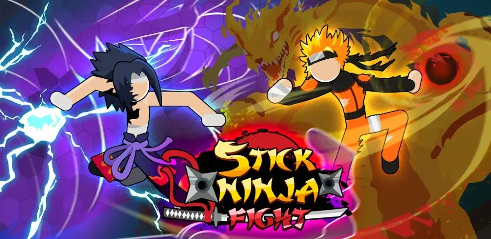 Stickman Ninja Fight v0.8.0 MOD APK (One Hit Kill. Godmode) Download
