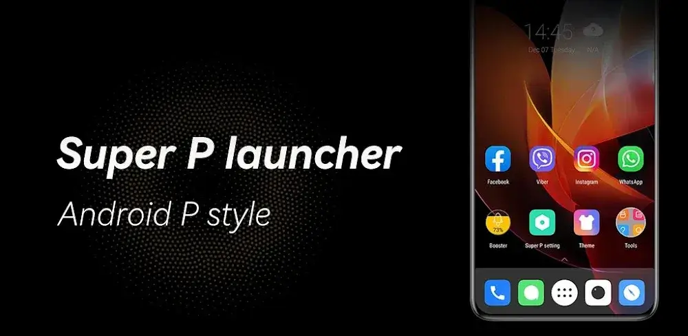 Super P Launcher v9.9 MOD APK (Premium Unlocked) Download