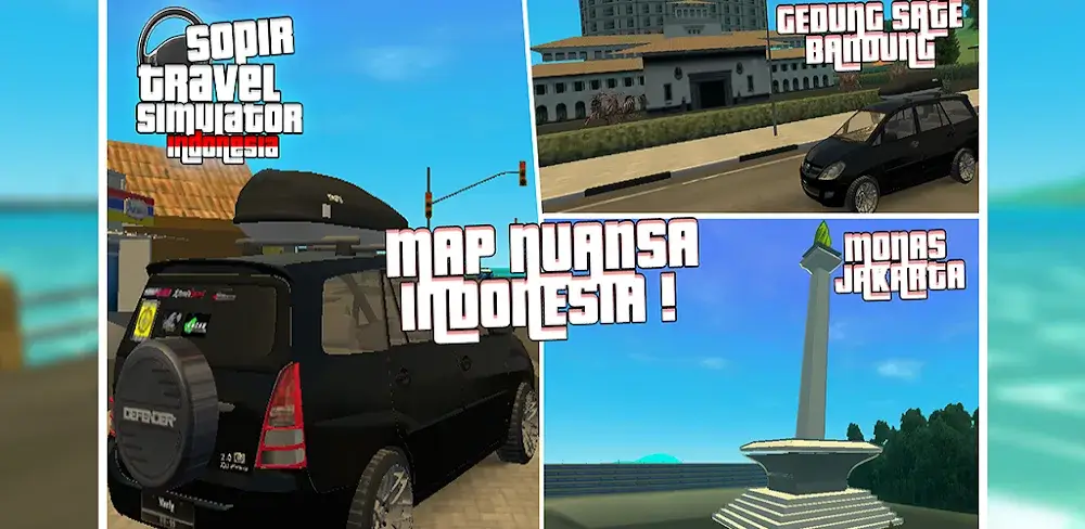 Supir Travel Simulator Indo v1.5 MOD APK (Unlimited Money) Download