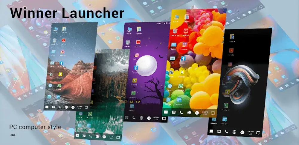 Winner Computer Launcher v5.3.1 APK + MOD (Premium Unlocked) Download