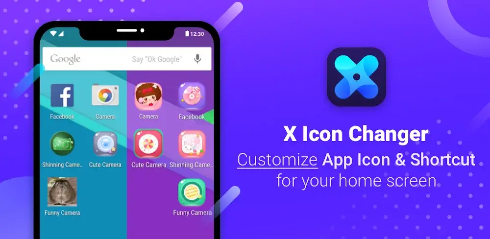X Icon Changer v4.5.2 MOD APK (Premium Unlocked) Download
