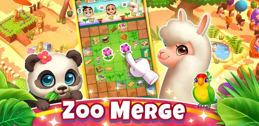 Zoo Merge v0.26.3 MOD APK (Free Shopping) Download