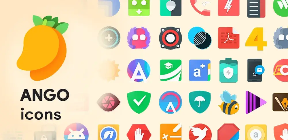 Ango Icon Pack v13.2 APK [Full Version] Download