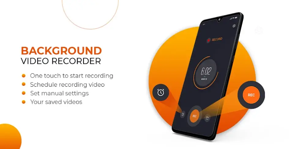 Auto Background Video Recorder v3.1.2 MOD APK (Premium Unlocked) Download