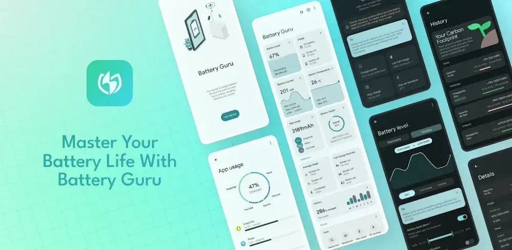 Battery Guru v2.3.26 MOD APK (Premium Unlocked) Download
