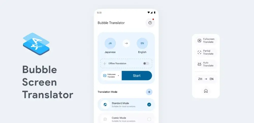 Bubble Screen Translate v4.4.2 MOD APK (Pro Unlocked) Download