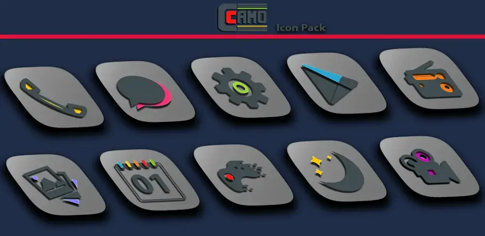 Camo Light Icon Pack v1.7.6 APK (Full Version) Download