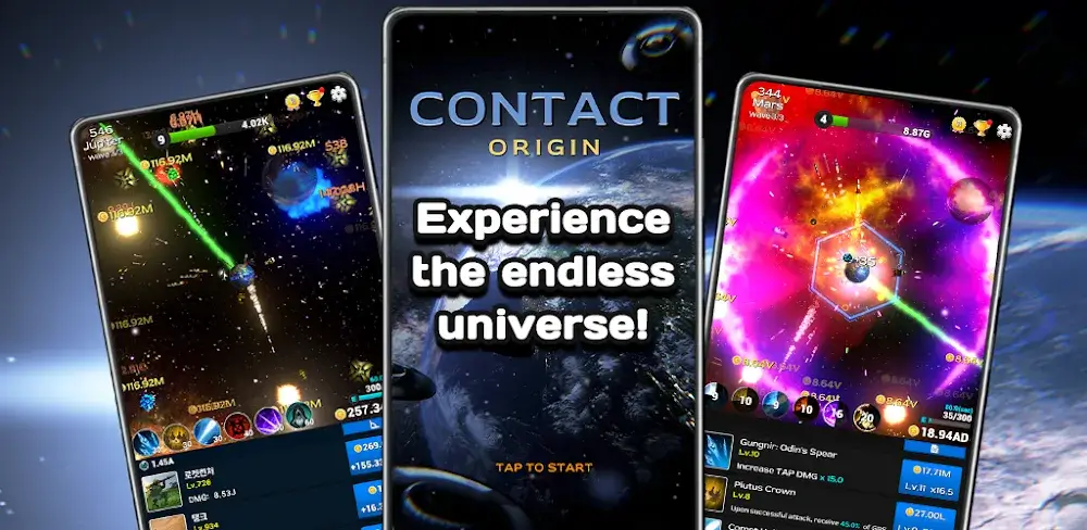Contact Origin: Idle RPG v1.9.0 MOD APK (Unlimited Gold, Diamonds, Game ...