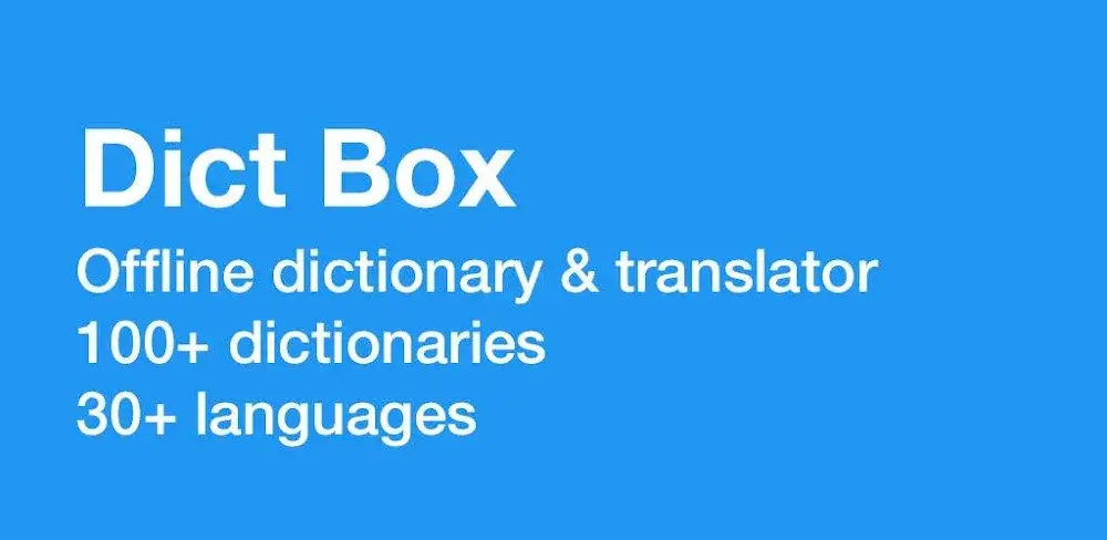 Dict Box: Universal Dictionary v9.0.3 MOD APK (Premium Unlocked) Download