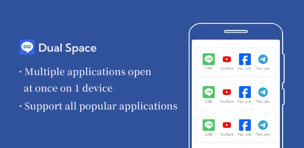 Dual Space : Multi App v1.84.0.20 MOD APK (Premium Unlocked) Download