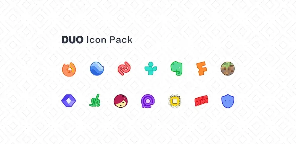Duo Icon Pack v5.6.3 MOD APK (Full Version) Download