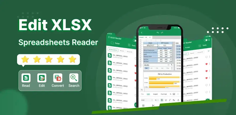 All XLSX Reader v1.7.3 MOD APK (Premium Unlocked) Download